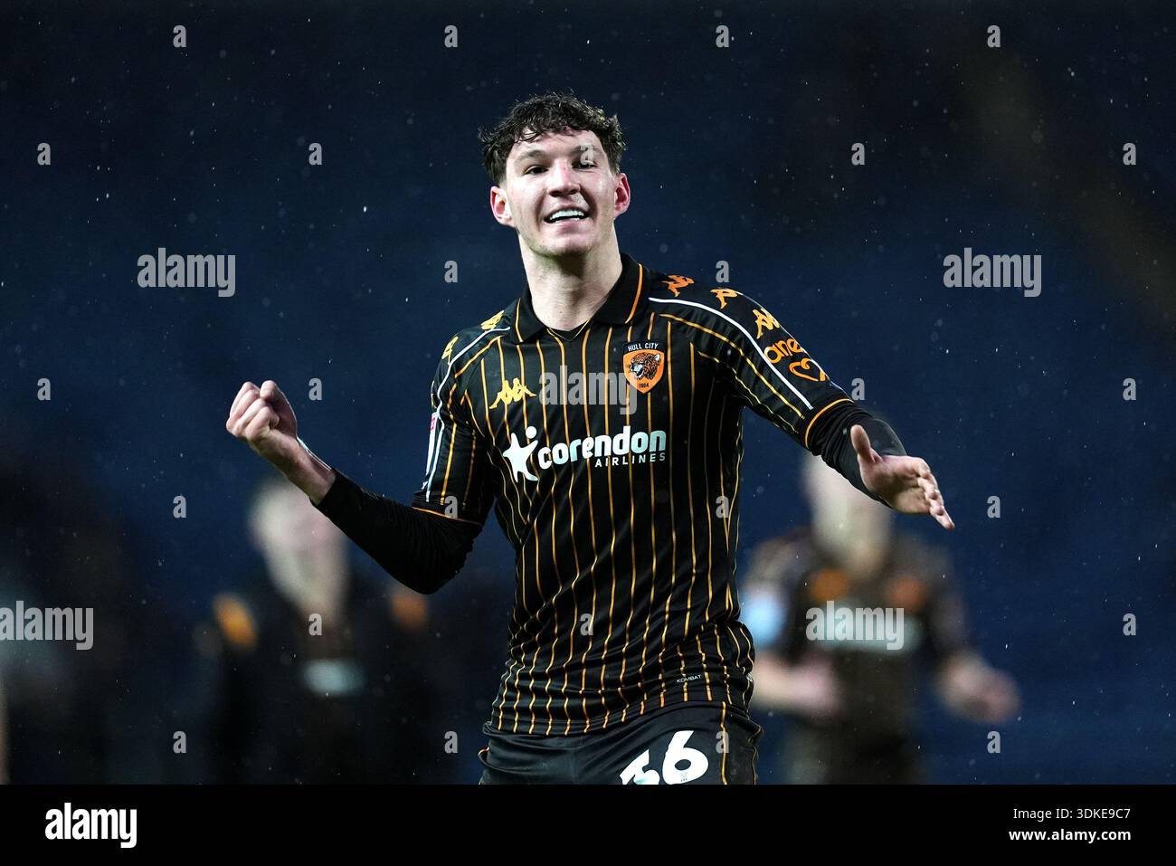 Hull City's Lewis Koumas celebrates following the Sky Bet Championship ...