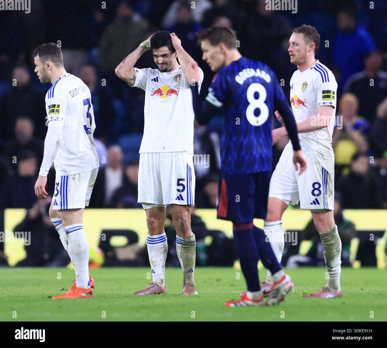 Leeds, England, 31st January 2026. Dejected Pascal Struijk of Leeds ...