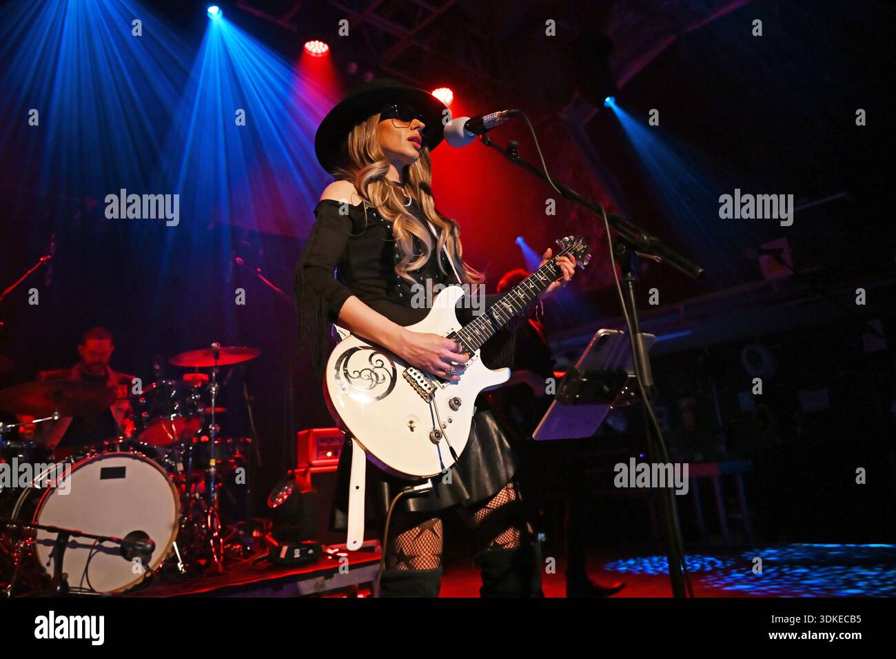 LONDON, ENGLAND - JANUARY 29: Orianthi performing at O2 Islington ...