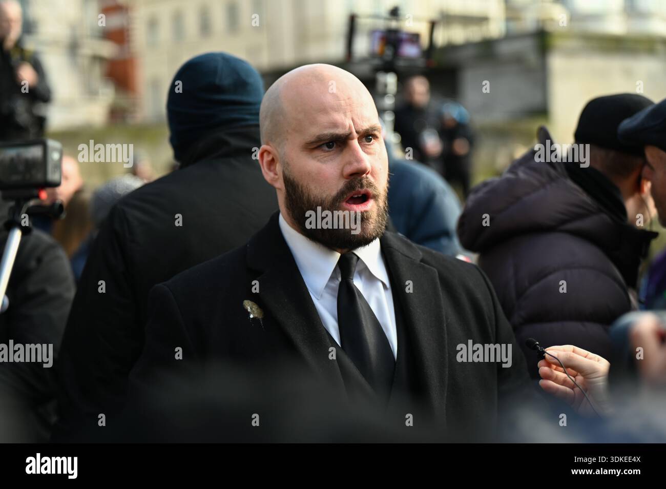 Marble Arch, London, England, 31st January 2026: Nick Tenconi himself ...
