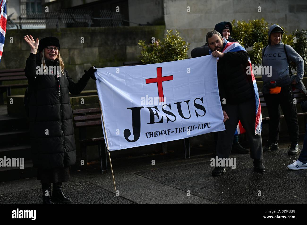 Marble Arch, London, England, 31st January 2026: Nick Tenconi is a ...