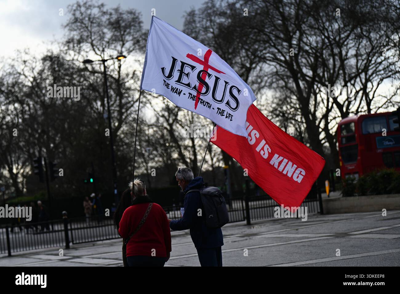 Marble Arch, London, England, 31st January 2026: Nick Tenconi is a ...