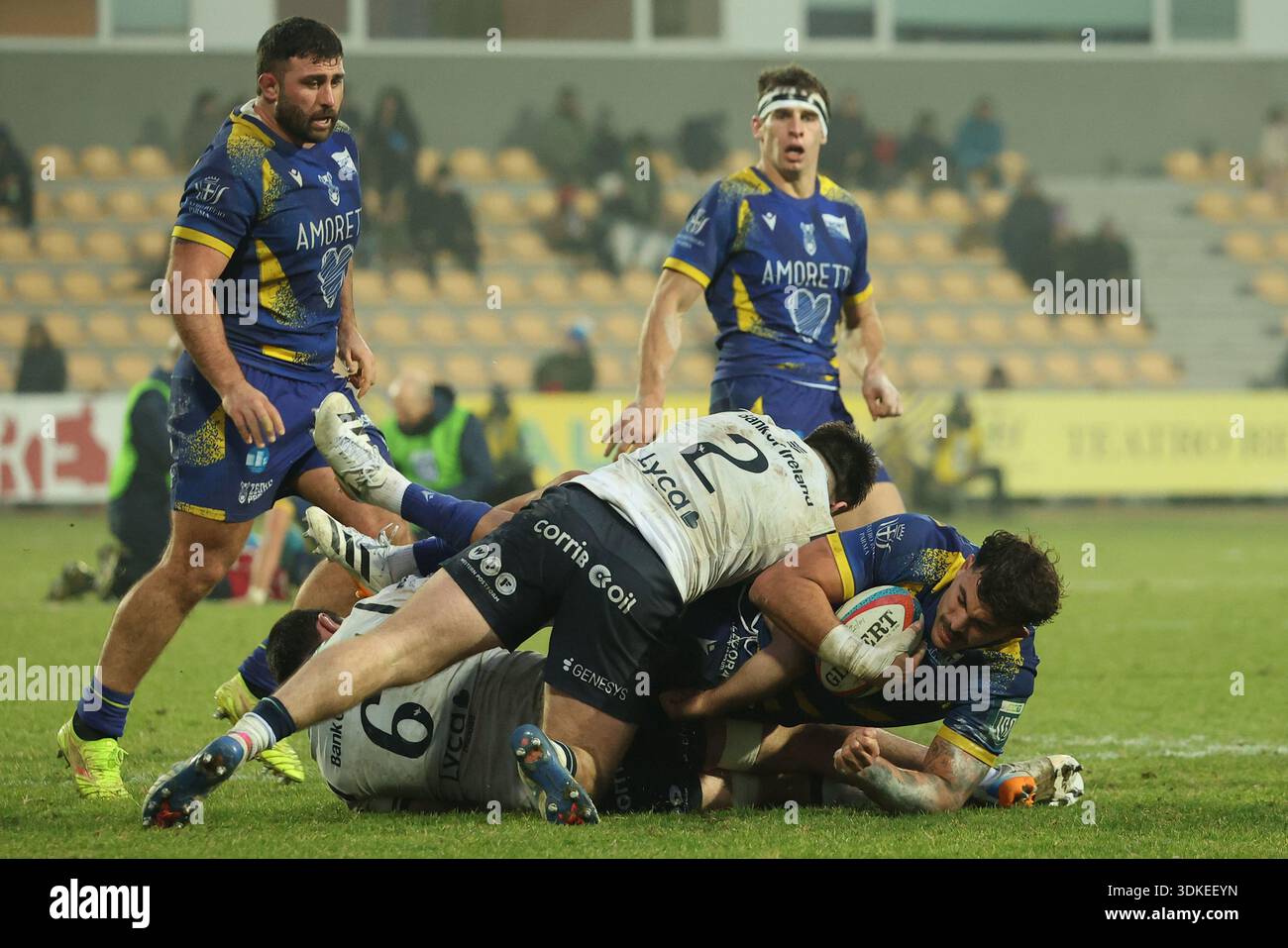 31/01/2026, Parma, Stadio Lanfranchi, URC BKT Round 11: Zebre Parma vs ...