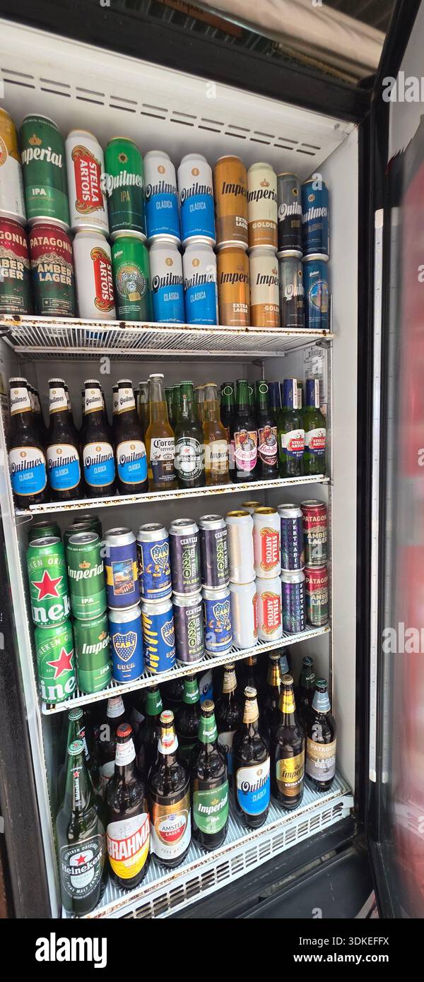 Chilled Selection: Beers from Around the World Stock Photo - Alamy