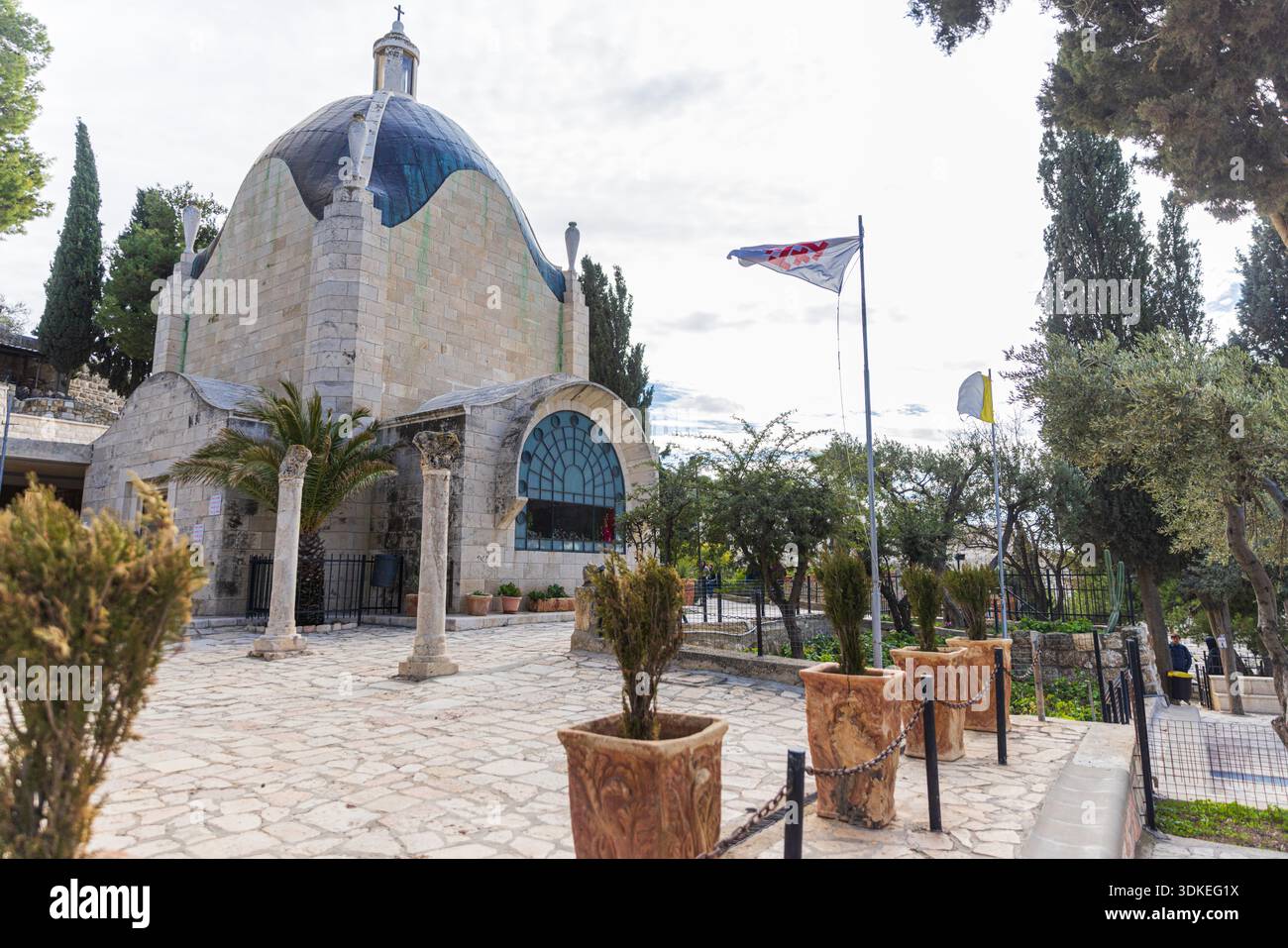 Dominus Flevit Church and sanctuary on Mount of Olives Stock Photo - Alamy