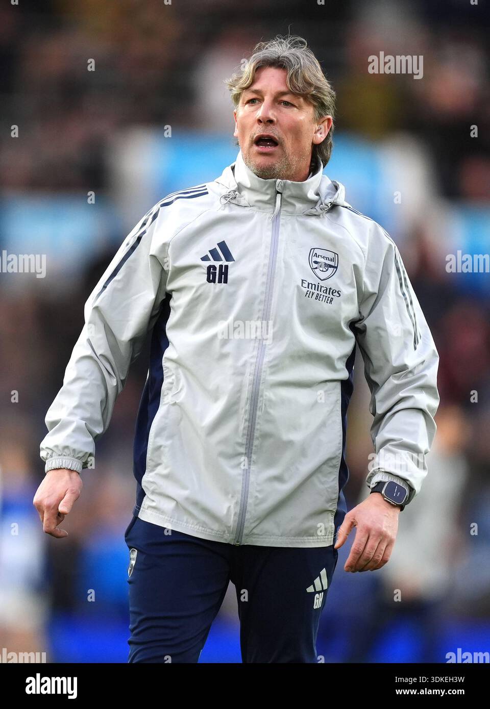 Arsenal assistant manager Gabriel Heinze before the Premier League ...