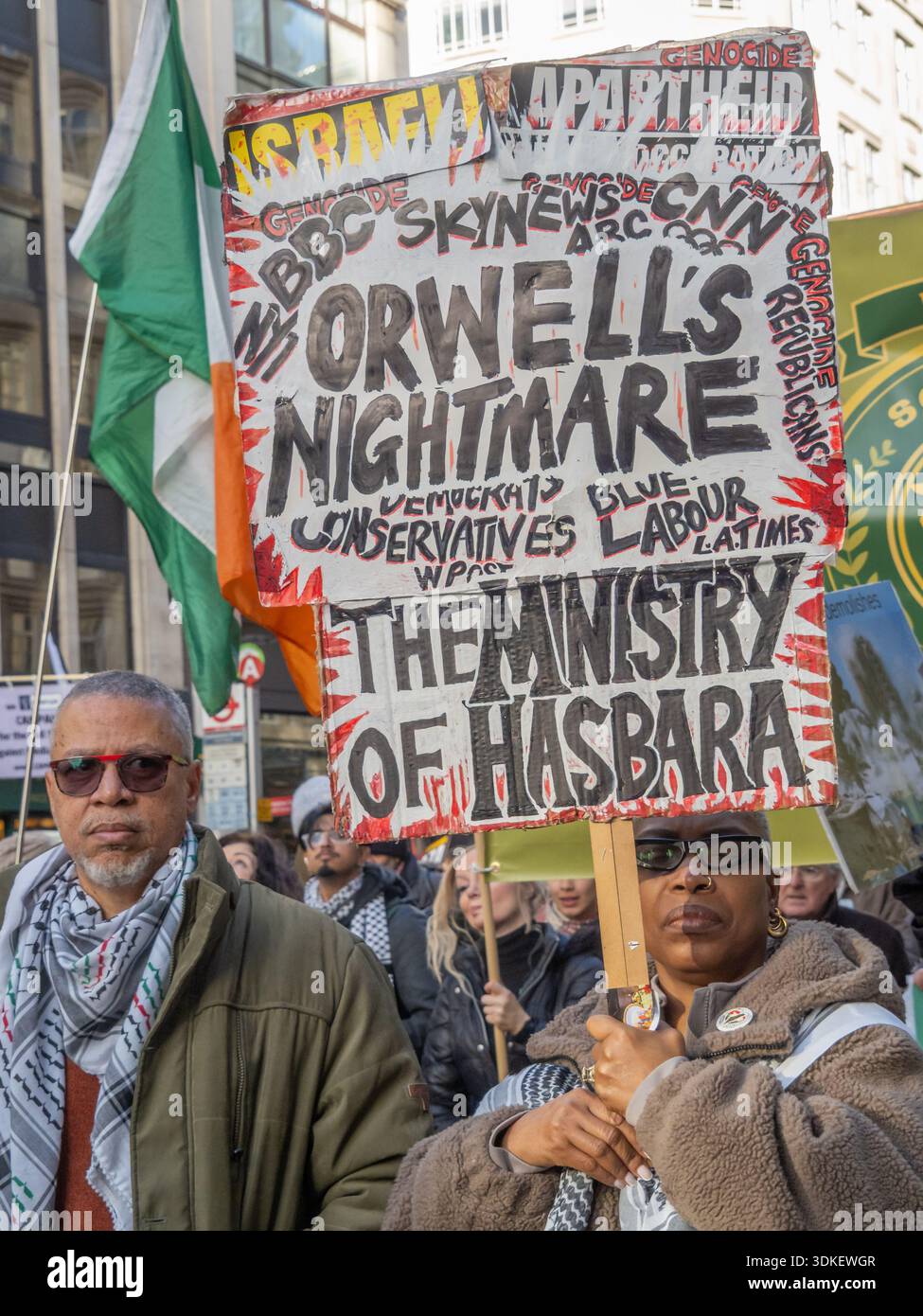 London, UK. 31 Jan 2026. Orwell's Nioghtmare. Around a hundred thousand ...