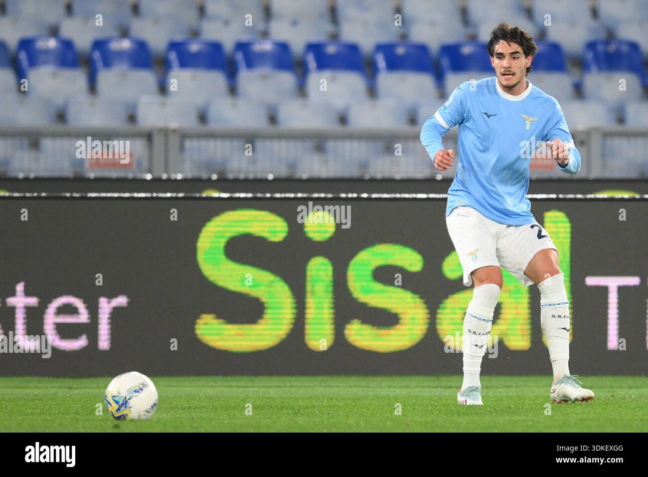 Olimpico Stadium, Rome, Italy - Matteo Cancellieri of SS Lazio during ...