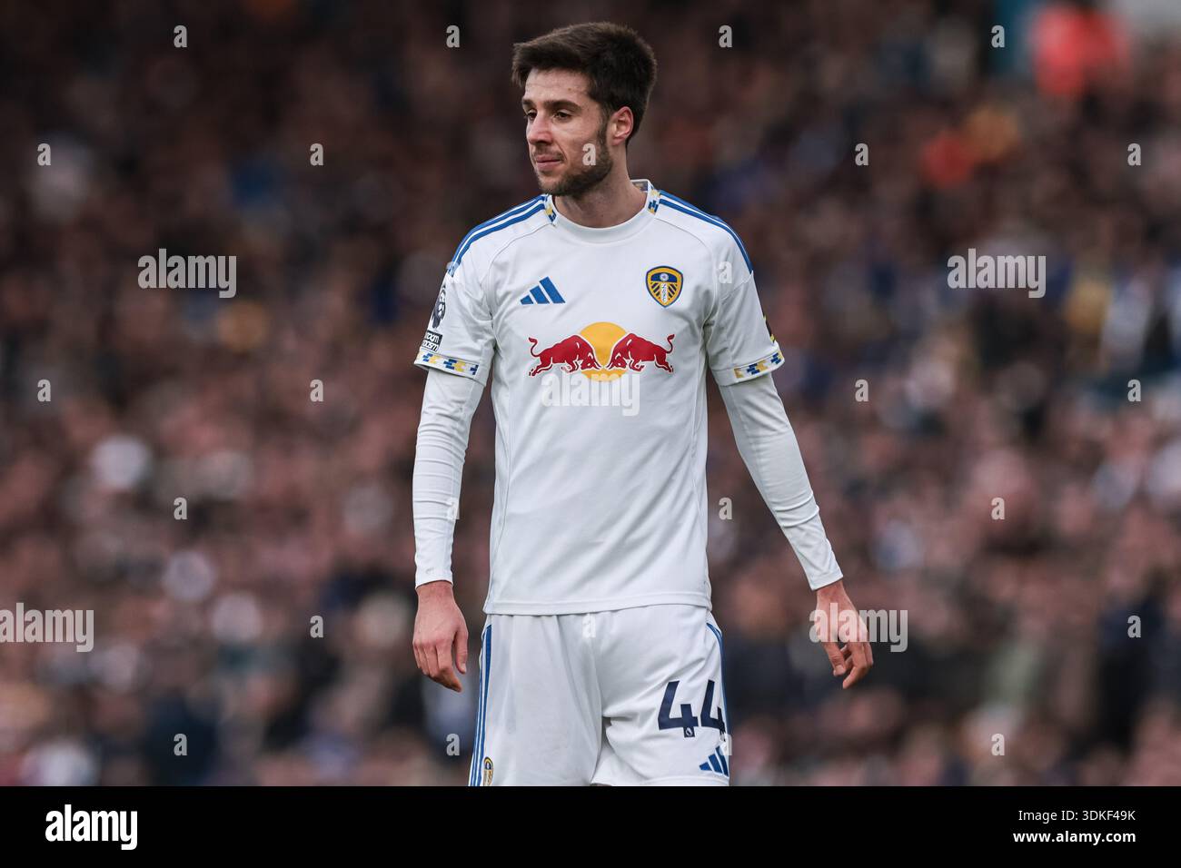 Ilia Gruev of Leeds United during the Premier League match Leeds United ...