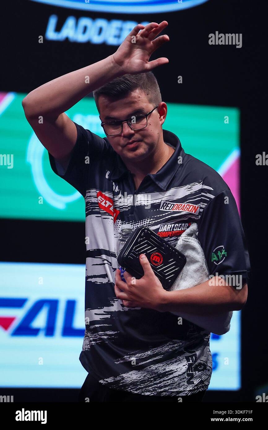 31st January 2026, Arena MK, Milton Keynes, England; 2026 PDC Winmau ...