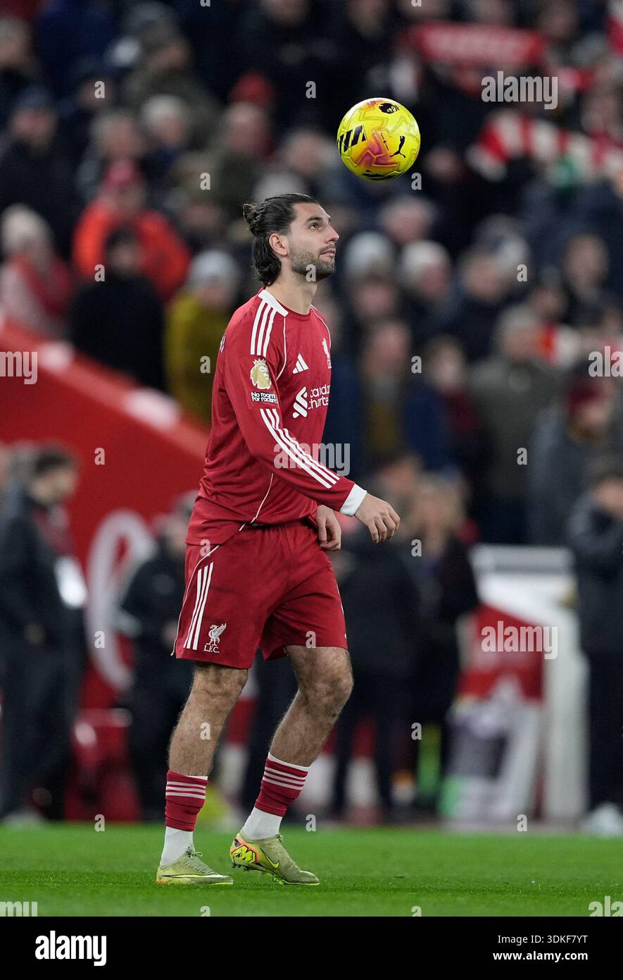 Dominik szoboszlai liverpool 2026 hi-res stock photography and images ...
