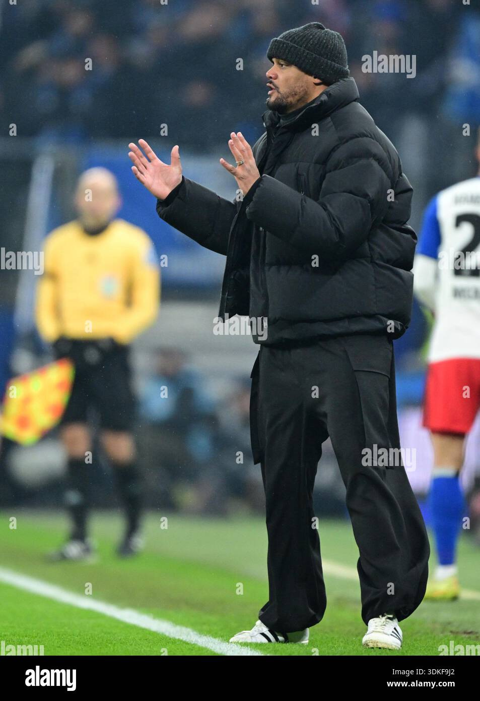 Trainer [coach] Vincent Kompany (Bayern)Hamburg, January 31, 2026 ...