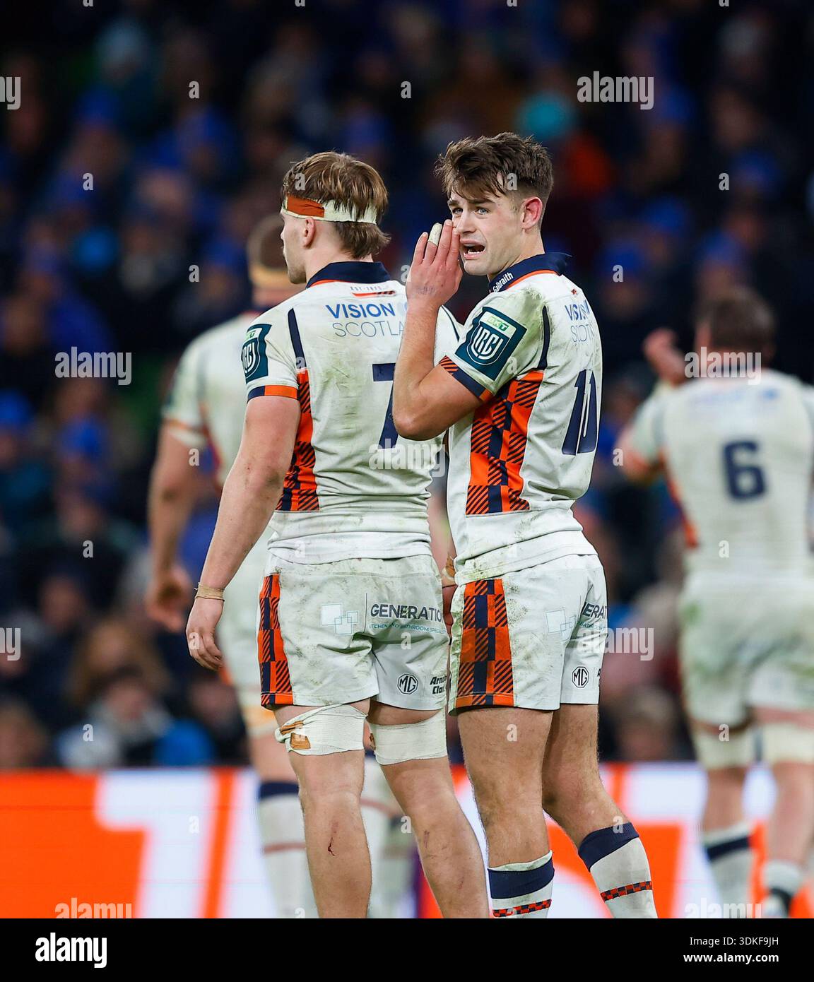 31st January 2026; Aviva Stadium, Dublin, Ireland; United Rugby ...