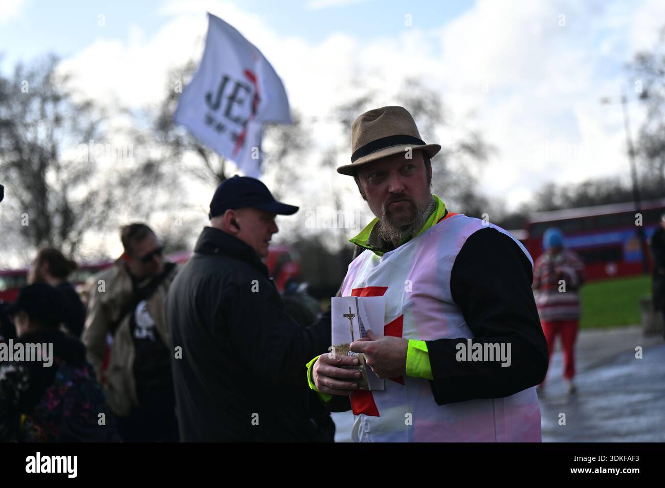 Marble Arch, London, England, 31st January 2026: Nick Tenconi is a ...