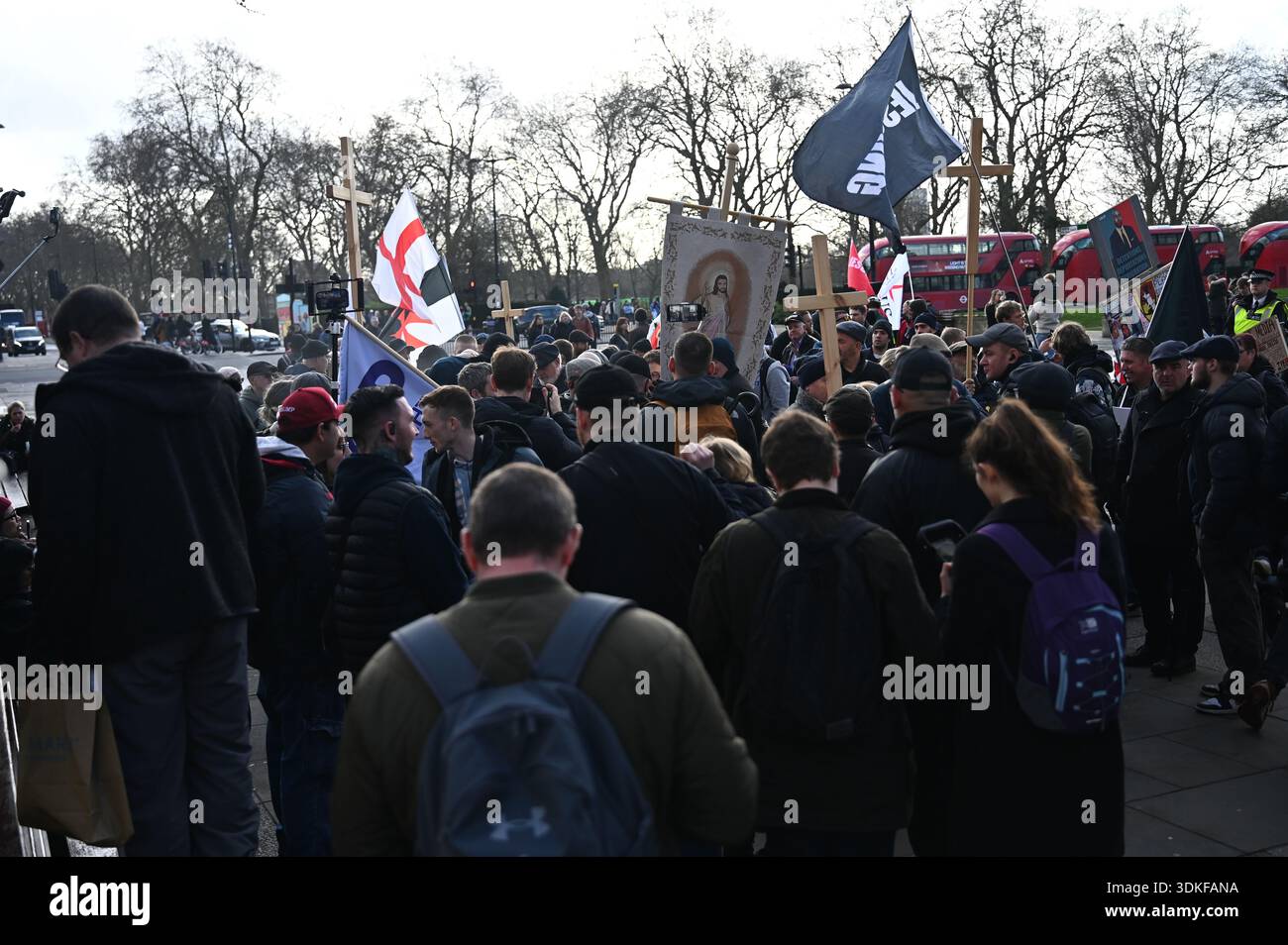 Marble Arch, London, England, 31st January 2026: Nick Tenconi is a ...