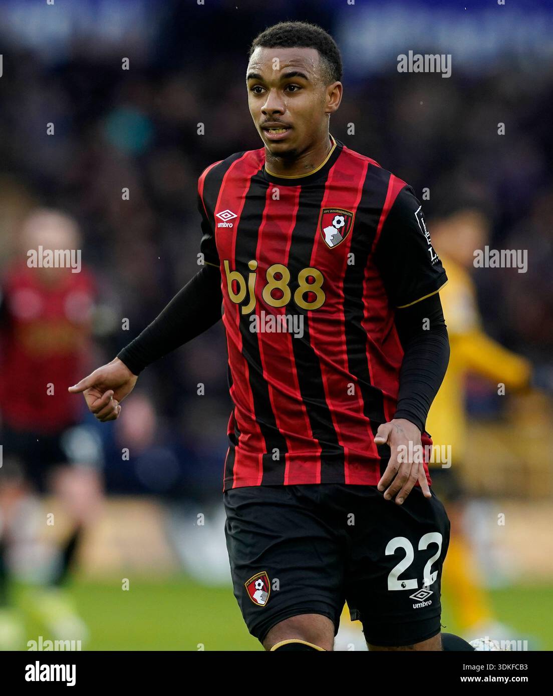 Wolverhampton, England, 31st January 2026. Eli Junior Kroupi of ...