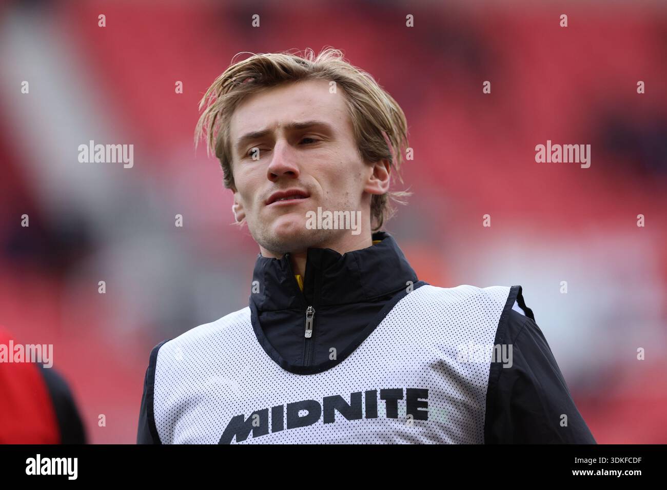 Stoke-on-Trent, UK, 31st January 2026. Flynn Downes of Southampton ...