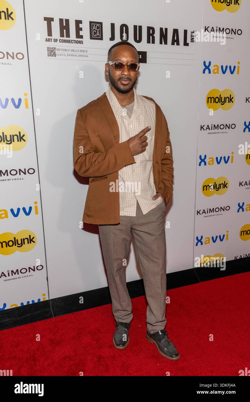 Actor Rashad Todd attends AI + Web3 Revolution Pre-Grammy Awards Gala ...