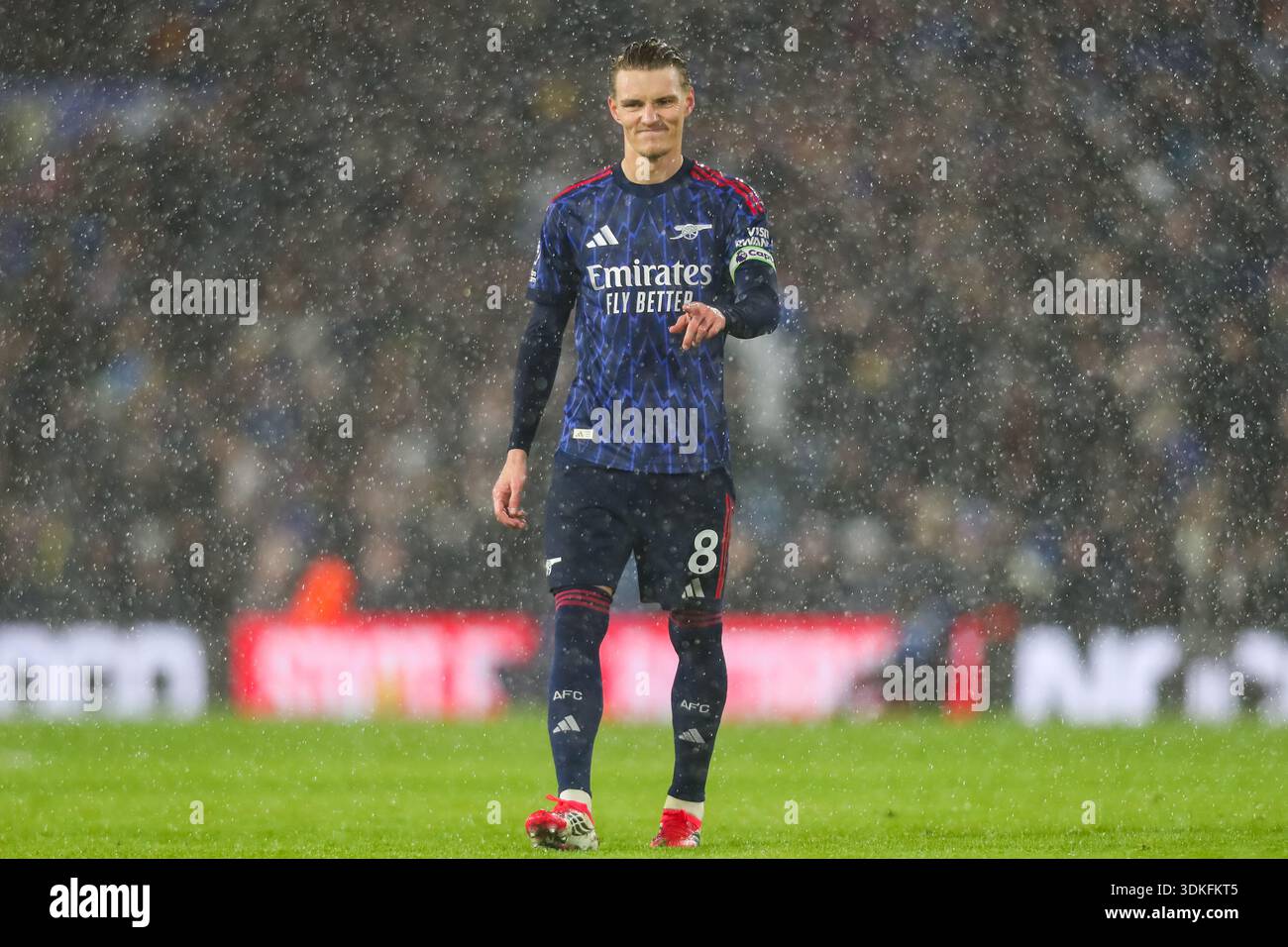 Martin Ødegaard Of Arsenal during the Leeds United v Arsenal Premier ...