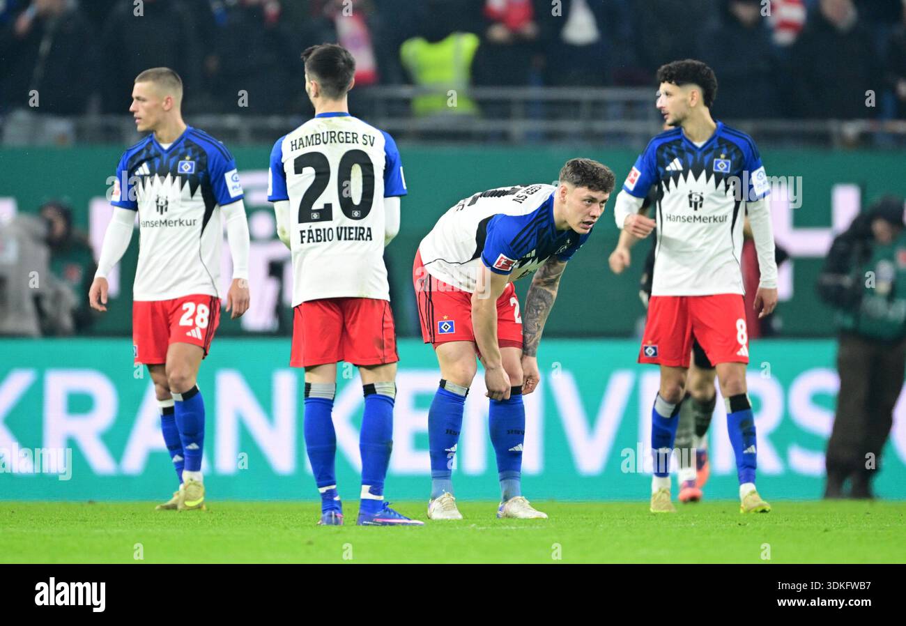 from left: Miro Muheim, Fabio Vieira, Nicolai Remberg, Daniel Elfadli ...