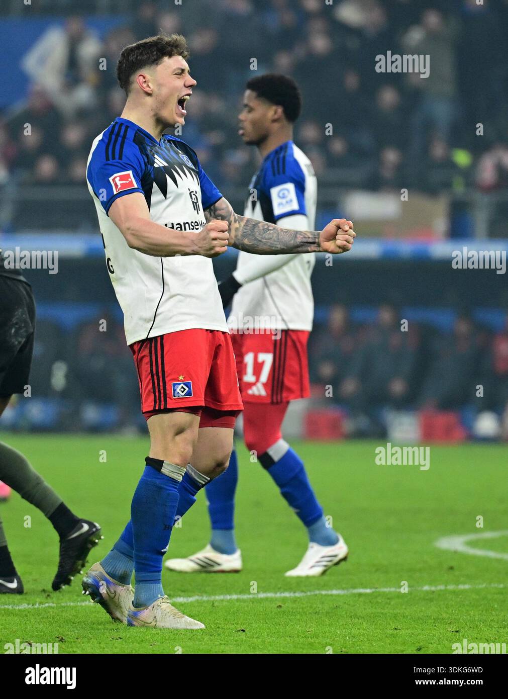 Nicolai Remberg (HSV Hamburg) Hamburg, January 31, 2026, Soccer ...