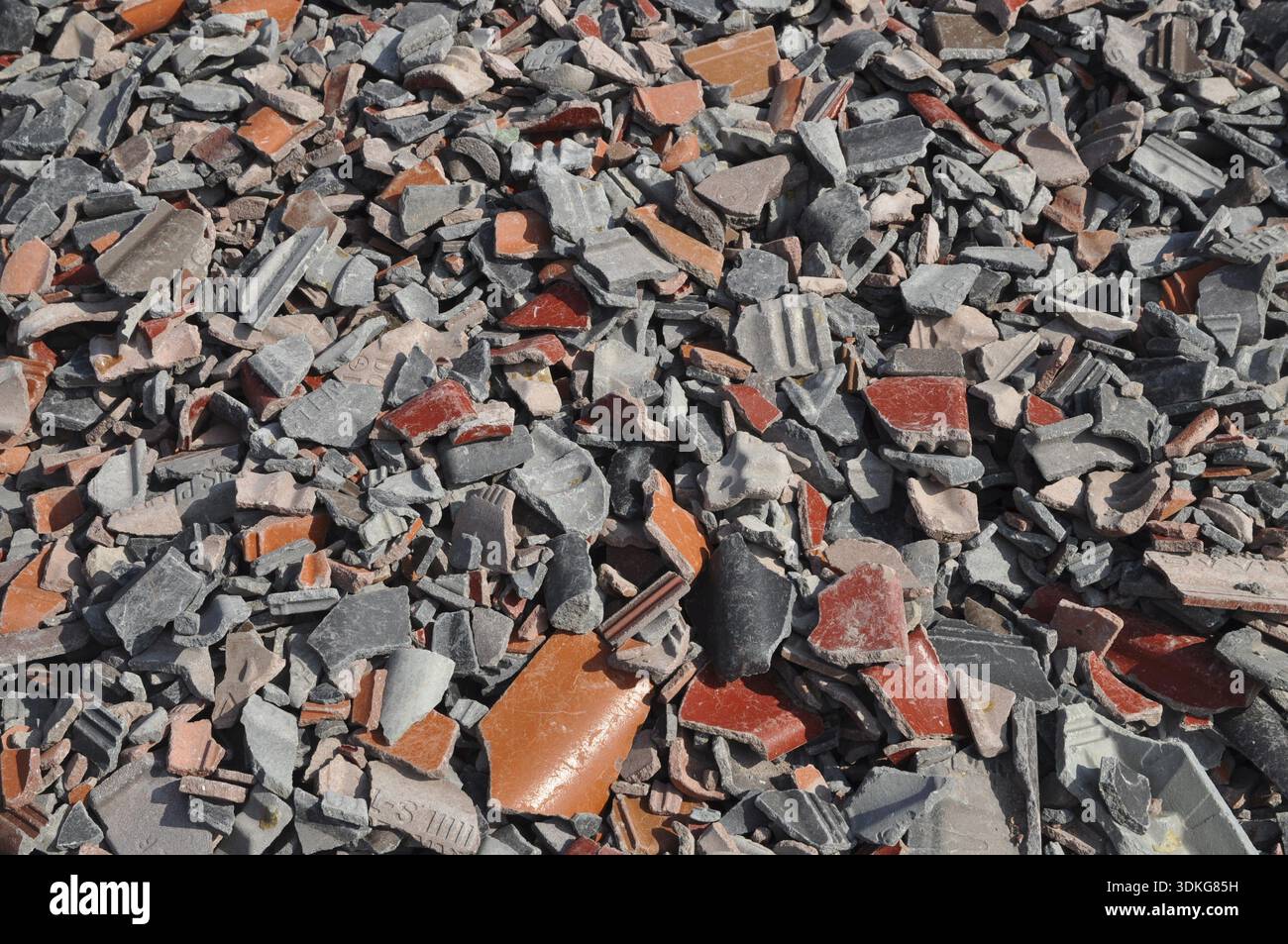 Construction waste landfill, construction waste, landfill, rubble ...