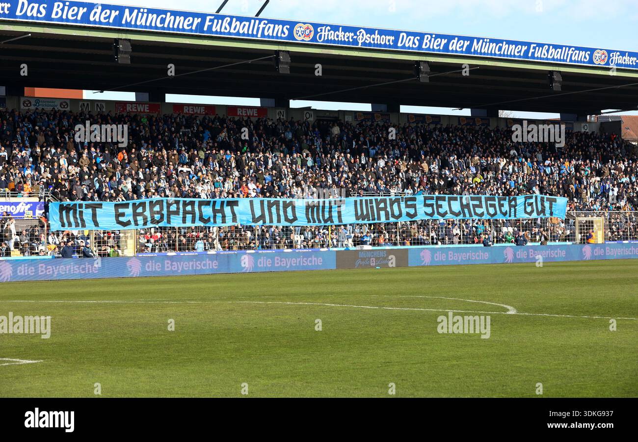 Football, Men, 3rd League, Season 2025/2026, TSV Munich 1860 ...