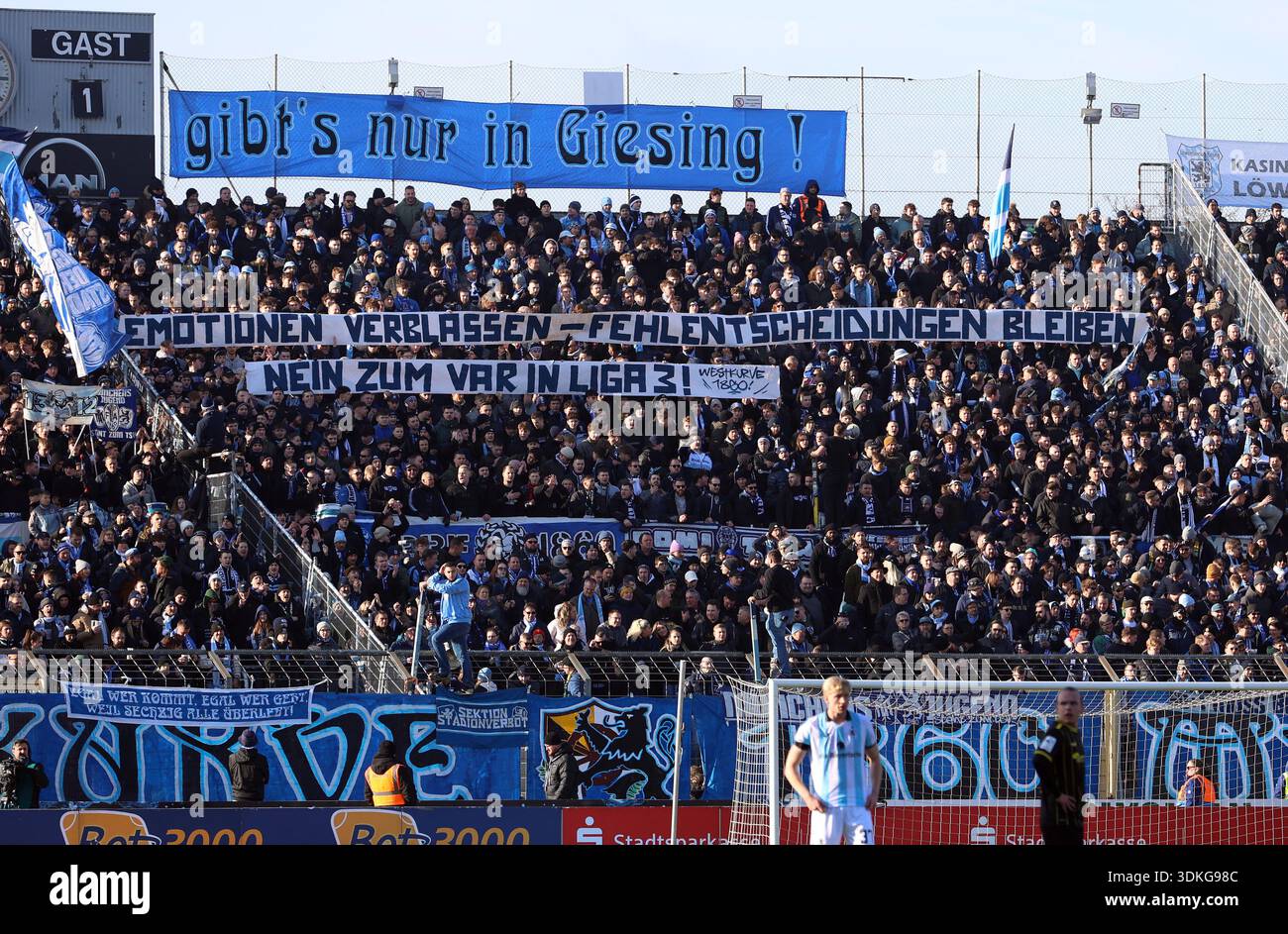 Football, Men, 3rd League, Season 2025/2026, TSV Munich 1860 ...