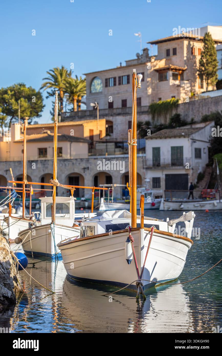 Sailboat cala santanyi majorca hi-res stock photography and images - Alamy