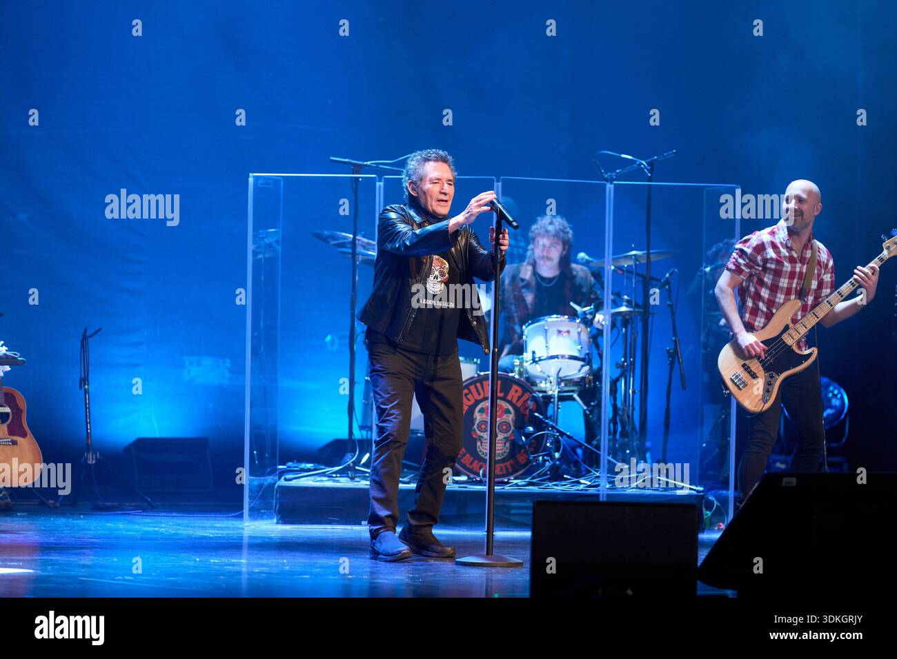 Miguel Rios performs on stage as part of 'El ultimo vals' tour at ...