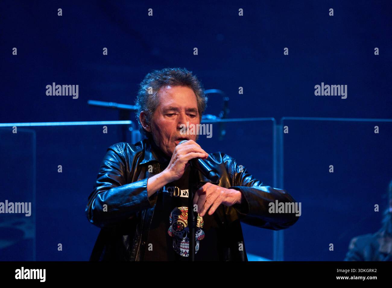 Miguel Rios performs on stage as part of 'El ultimo vals' tour at ...