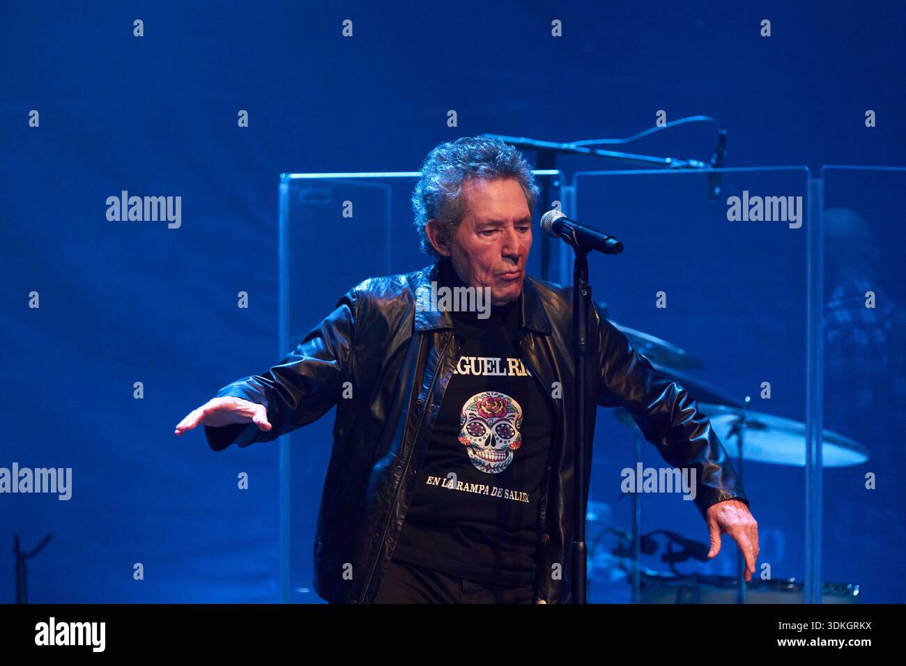 Miguel Rios performs on stage as part of 'El ultimo vals' tour at ...