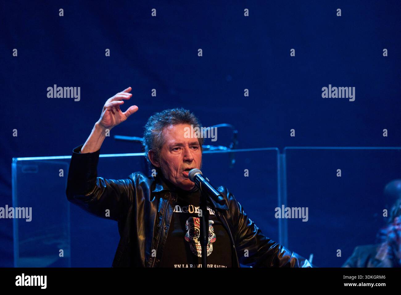 Miguel Rios performs on stage as part of 'El ultimo vals' tour at ...