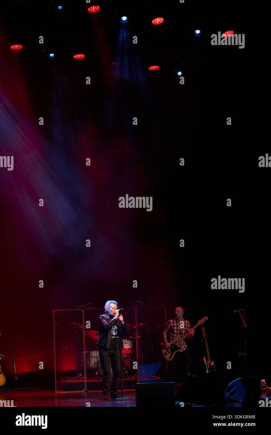 Miguel Rios performs on stage as part of 'El ultimo vals' tour at ...