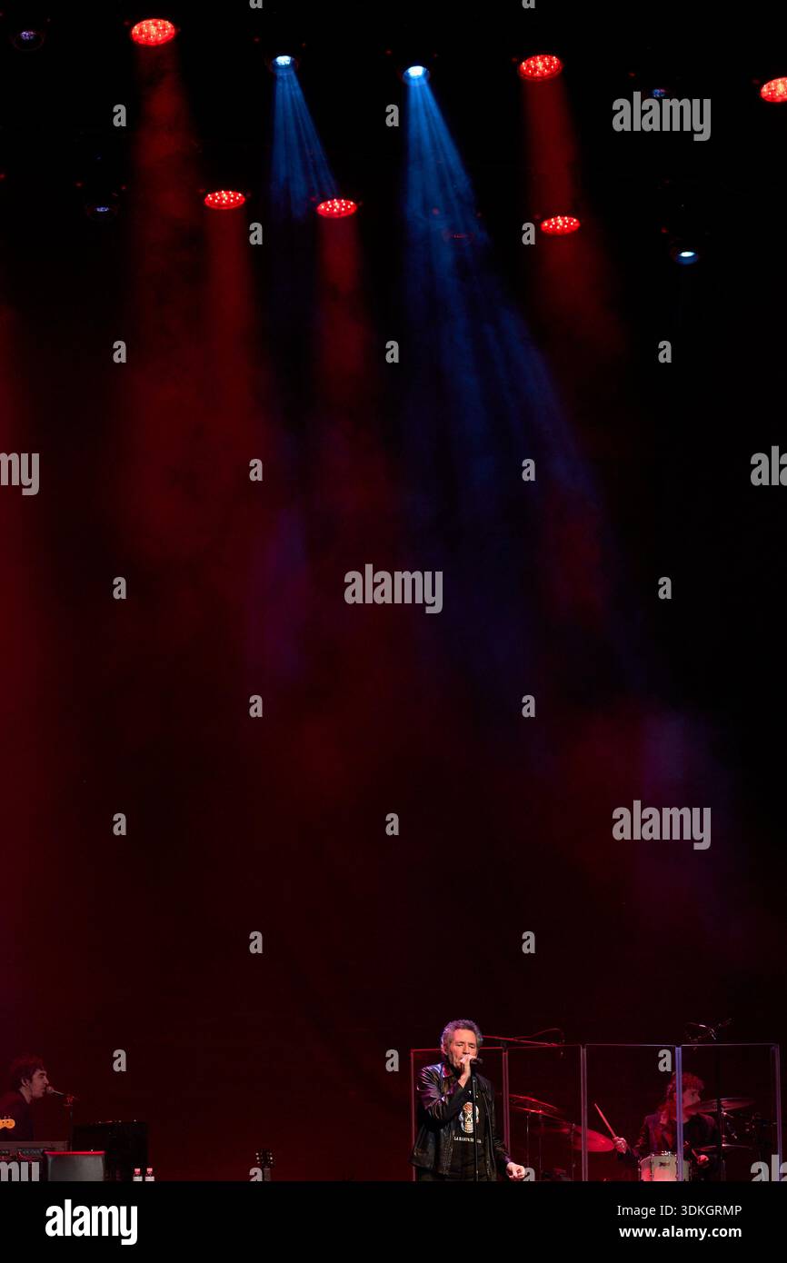 Miguel Rios performs on stage as part of 'El ultimo vals' tour at ...