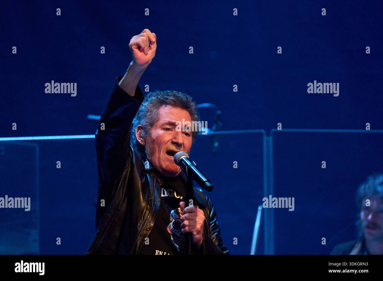 Miguel Rios performs on stage as part of 'El ultimo vals' tour at ...
