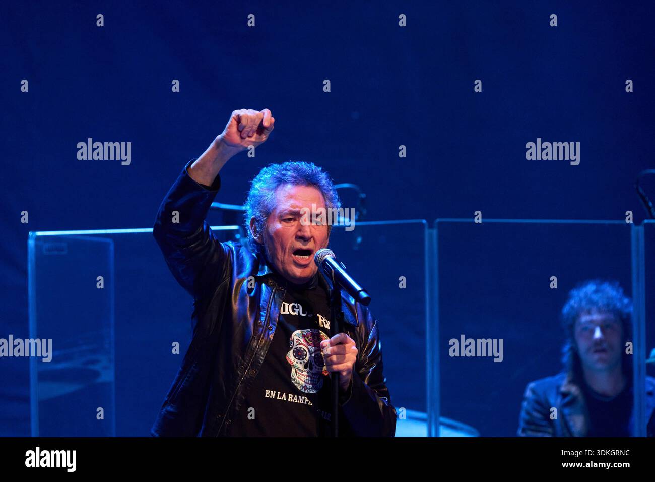 Miguel Rios performs on stage as part of 'El ultimo vals' tour at ...