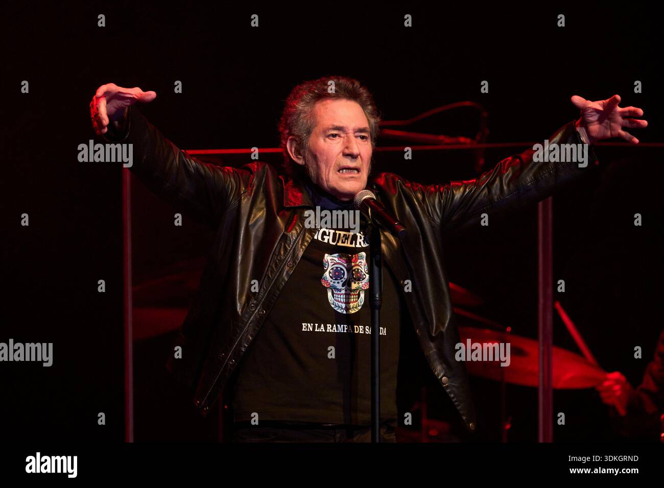 Miguel Rios performs on stage as part of 'El ultimo vals' tour at ...