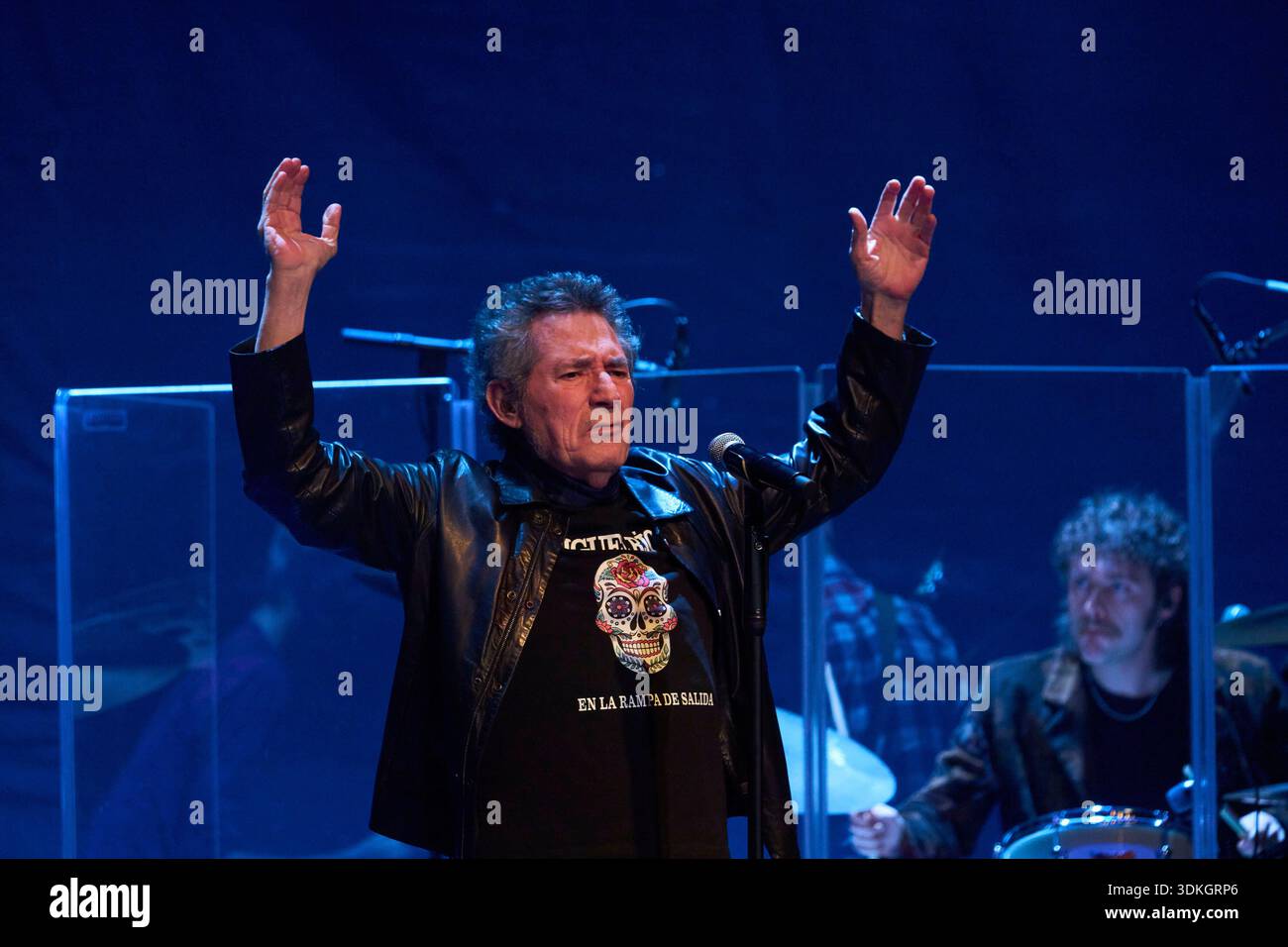 Miguel Rios performs on stage as part of 'El ultimo vals' tour at ...