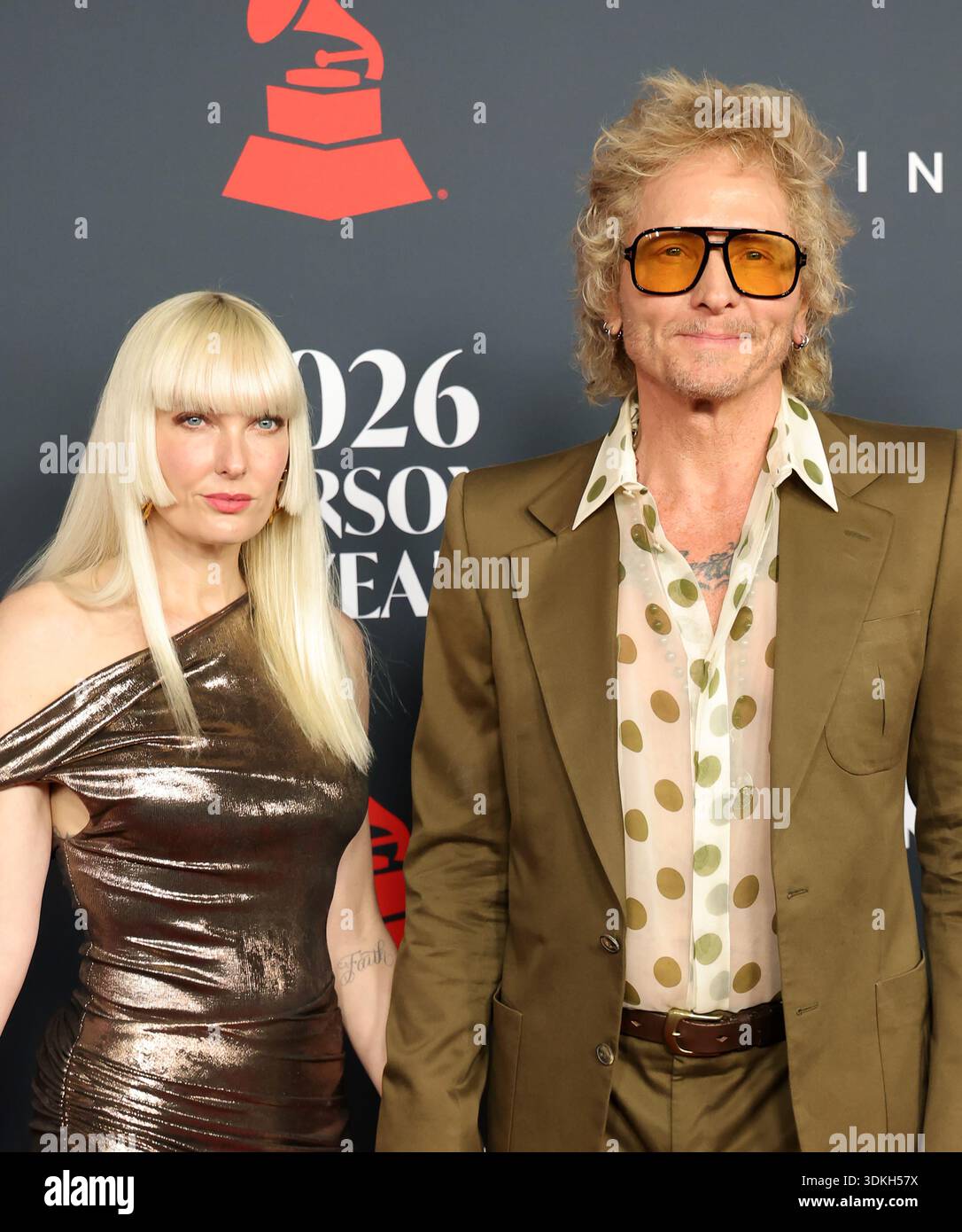 30 January 2026 - Los Angeles, California - Ace Harper, Matt Sorum ...
