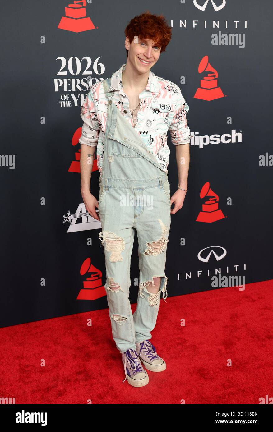 30 January 2026 - Los Angeles, California -Peet Montzingo. MusiCares ...