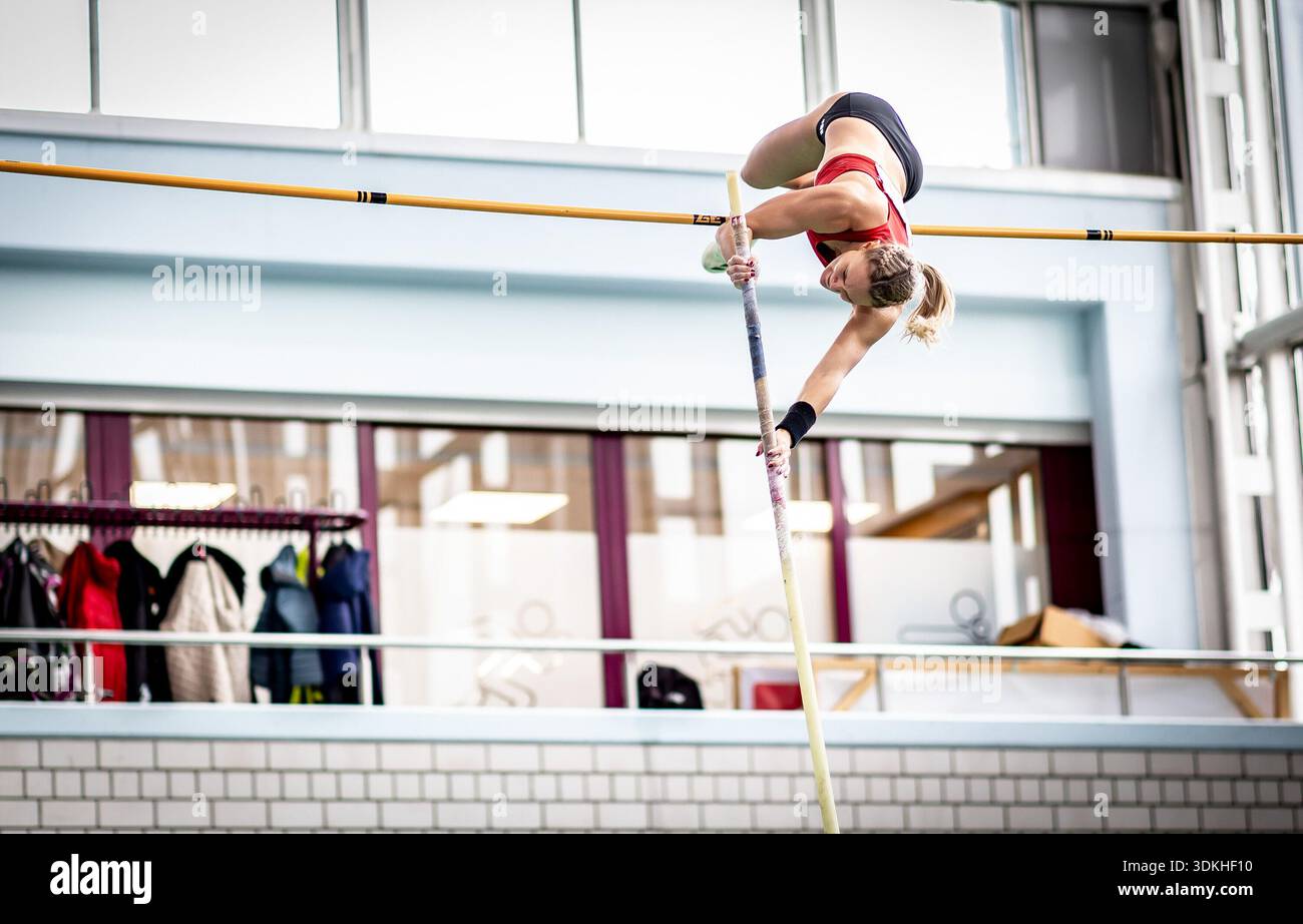 Sarah Franziska Vogel (Eintracht Frankfurt e.V.) in the women's pole ...