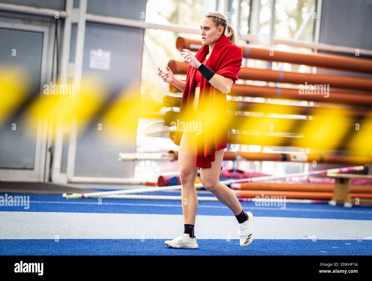 Sarah Franziska Vogel (Eintracht Frankfurt e.V.) in the women's pole ...