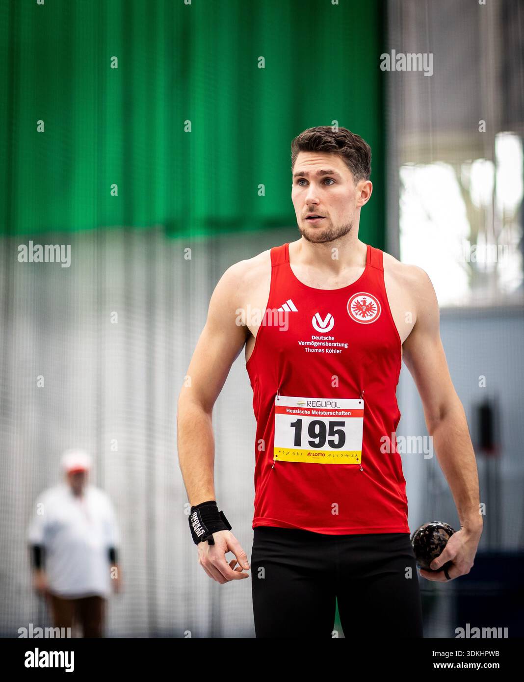 Andreas Bechmann (Eintracht Frankfurt e.V.) in the shot put of the men ...