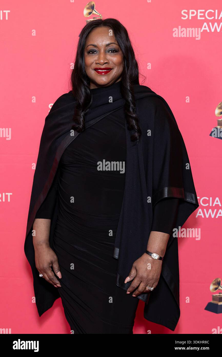 Pat Houston attends the arrivals of the Recording Academy’s Special ...