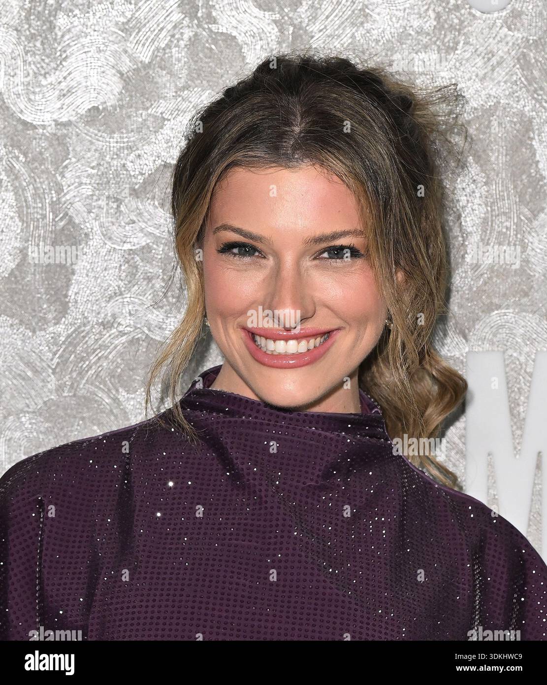 Madison Brodsky attends the Warner Music Group Pre-Grammy awards party ...