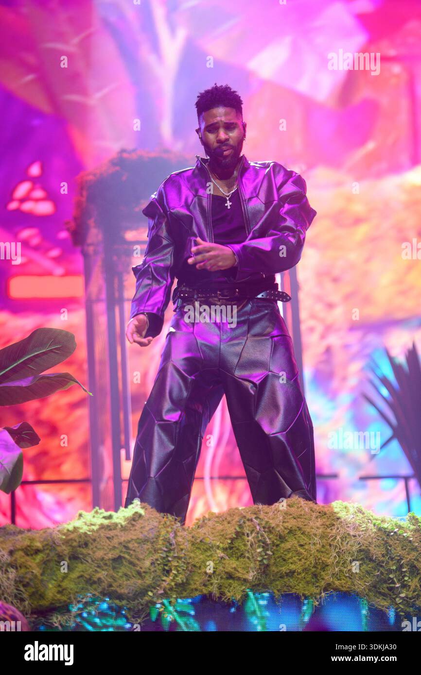 London, UK. 31 Jan 2026. American singer-songwriter Jason Derulo (born ...