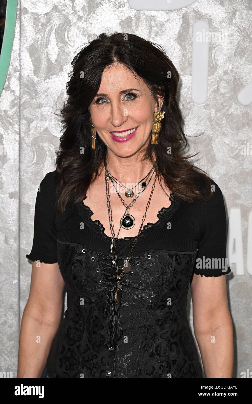 Lori Rischer attends the Warner Music Group Pre-Grammy awards party on ...