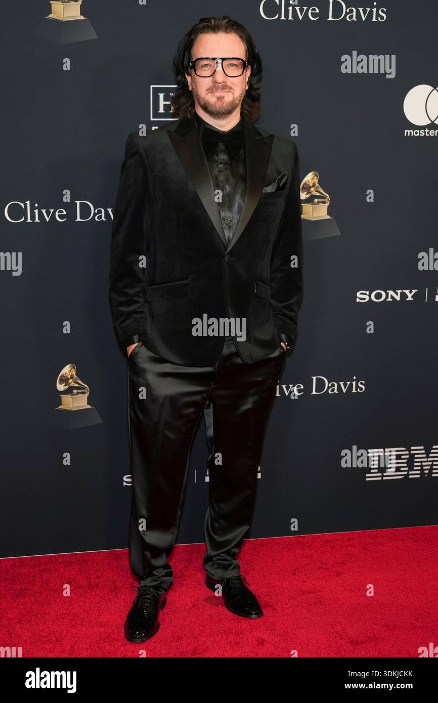 JC Chasez arrives at the Pre-Grammy Gala on Saturday, Jan. 31, 2026, at ...