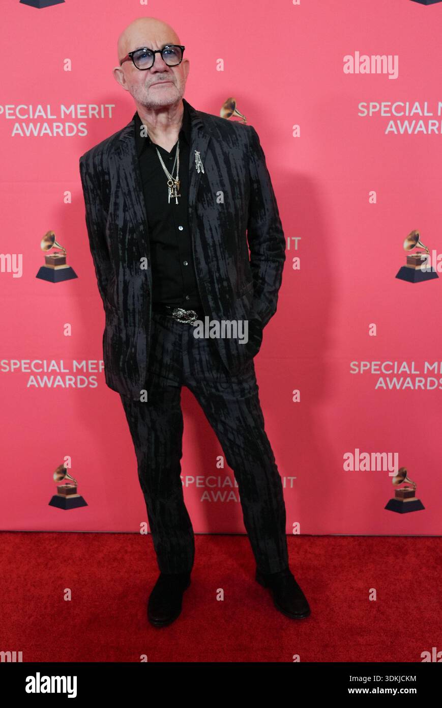 Bernie Taupin arrives at the Recording Academy's Special Merit Awards ...